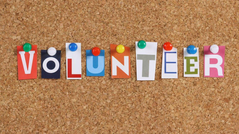 Volunteer positions available - His Place Community Church
