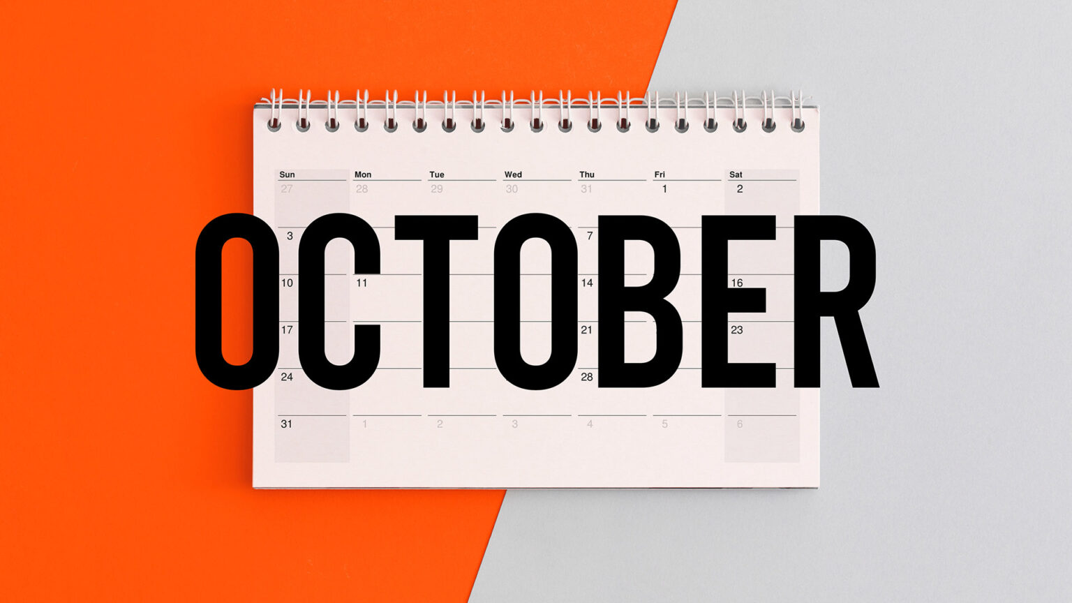 October 2022 Calendar - His Place Community Church