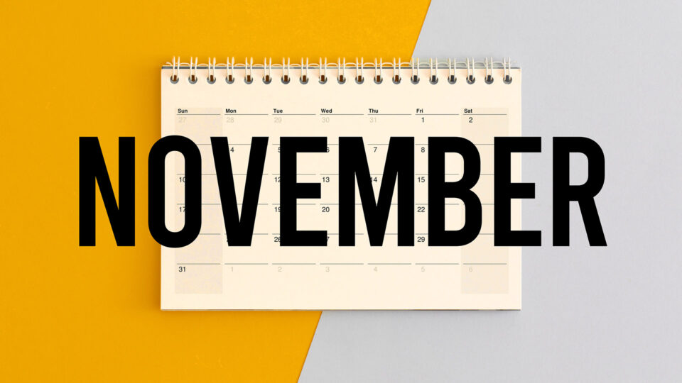 November 2022 Calendar – His Place Community Church