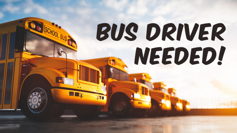 Bus driver needed - His Place Community Church
