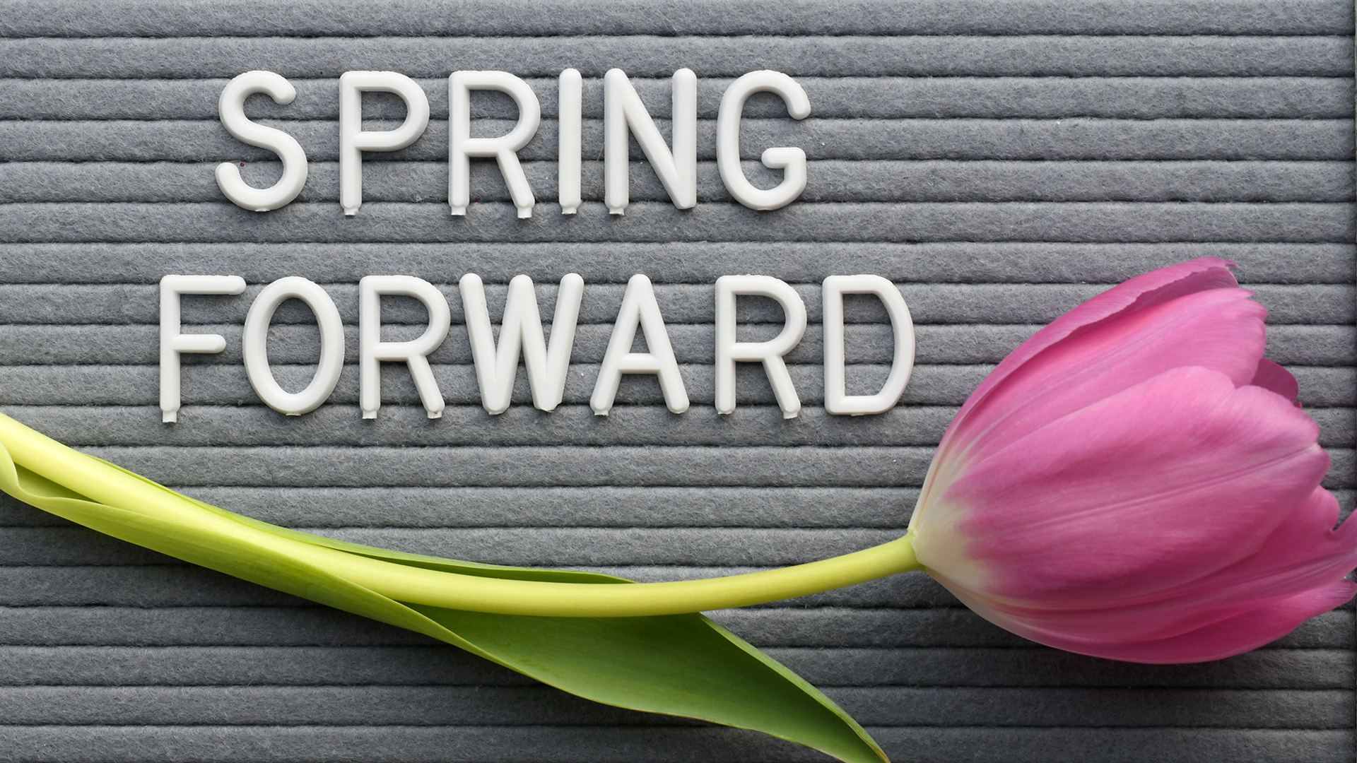 Time to “spring forward” - His Place Community Church