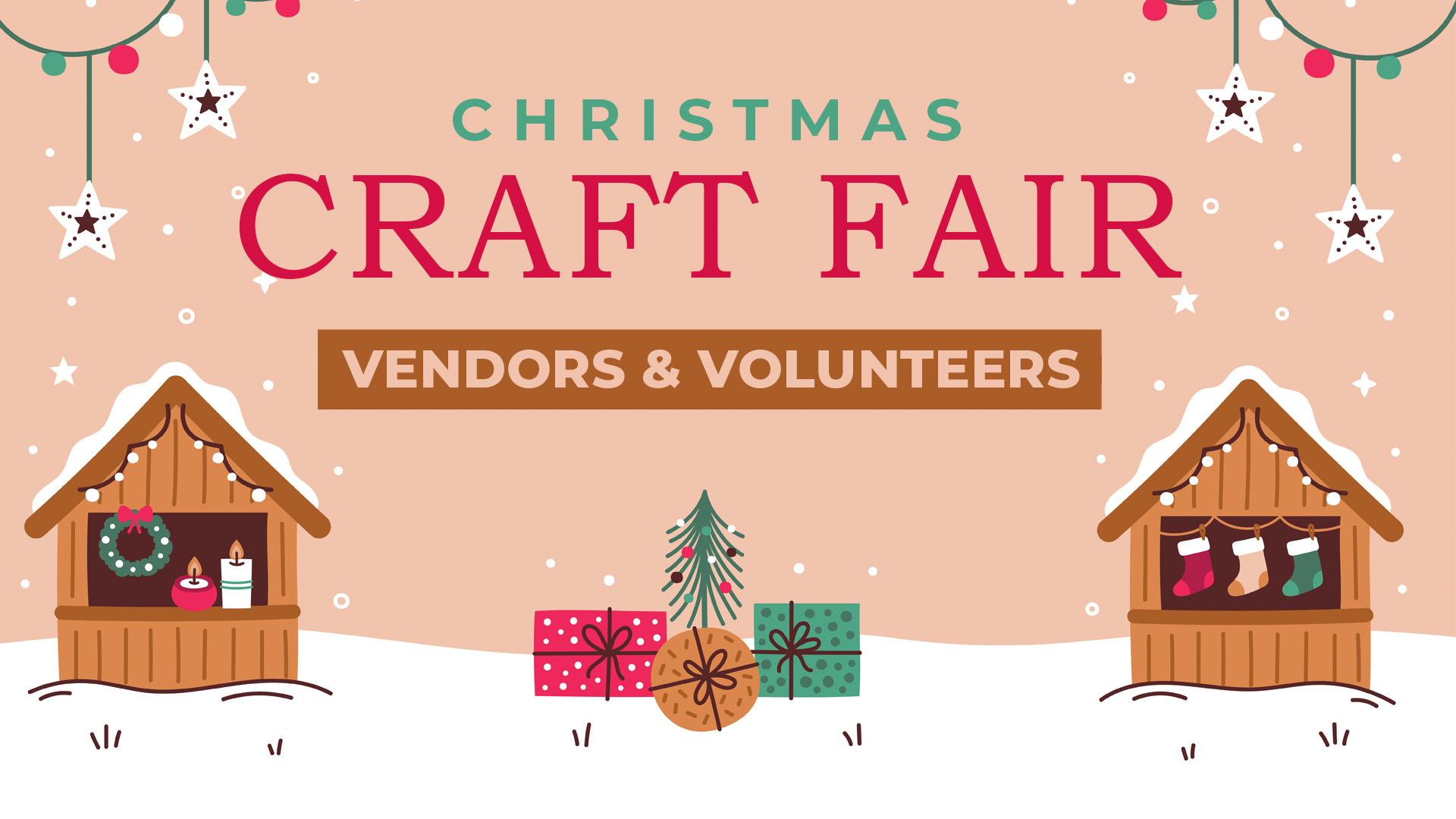 Christmas Craft Fair vendors & volunteers - His Place Community Church