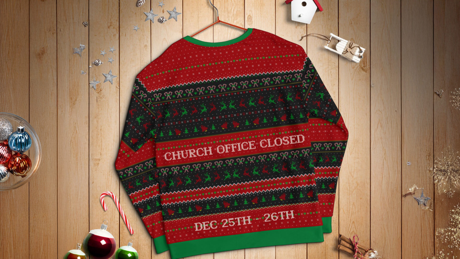 Office Closed for Christmas - His Place Community Church
